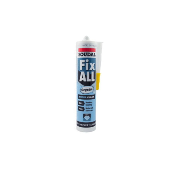 Klej- uszczelniacz Fix all Crystal Soudal 290ml