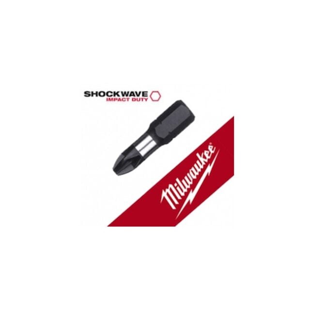 MILWAUKEE Bit Udarowy PH2 25mm – 2szt