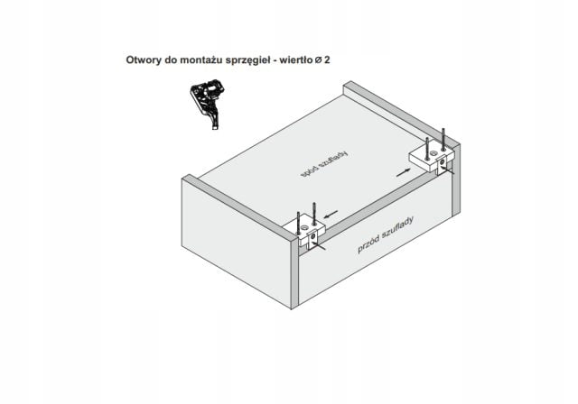 Przyrząd wiertarski - pozycjoner wózka górnego FIX Sevroll DXS ...